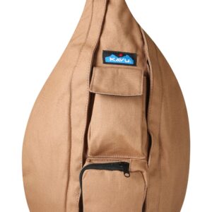 KAVU Rope Bag - Sling Pack for Hiking, Camping, and Commuting - Dune