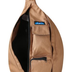 KAVU Rope Bag - Sling Pack for Hiking, Camping, and Commuting - Dune