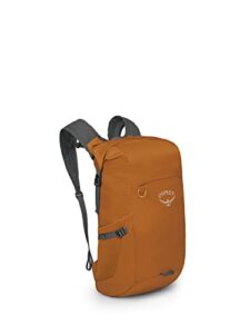 osprey ultralight 20l dry stuff pack, toffee orange, one size