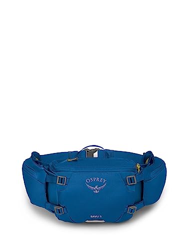 Osprey Savu 5L Unisex Biking Waist Pack, Postal Blue, One Size