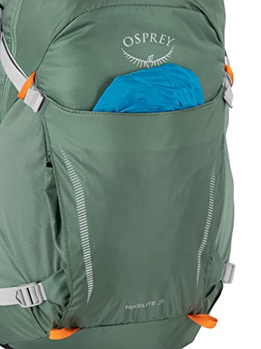 Osprey Hikelite 26L Unisex Hiking Backpack, Pine Leaf Green, One Size