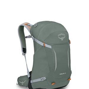 Osprey Hikelite 28L Unisex Hiking Backpack, Pine Leaf Green, M/L