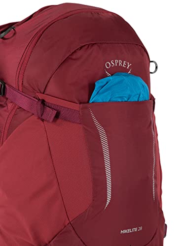 Osprey Hikelite 28L Unisex Hiking Backpack, Pine Leaf Green, M/L