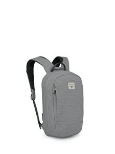 osprey arcane small day everyday backpack, medium grey heather, one size