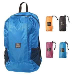 ricczeuu packable backpack hiking daypack for travel camping outdoor,water resistant lightweight,30l,blue