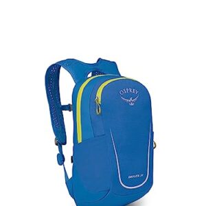 Osprey Daylite Jr. Kids' Everyday Backpack, Alpin Blue/Blue Flame, One Size