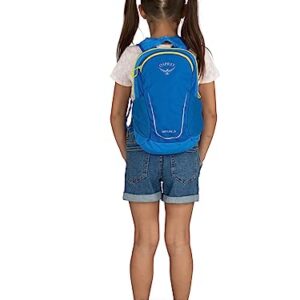 Osprey Daylite Jr. Kids' Everyday Backpack, Alpin Blue/Blue Flame, One Size