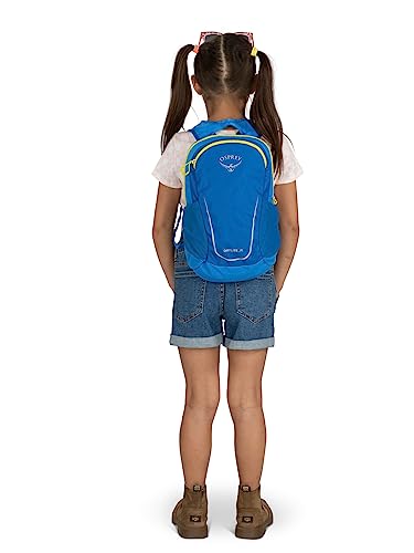 Osprey Daylite Jr. Kids' Everyday Backpack, Alpin Blue/Blue Flame, One Size