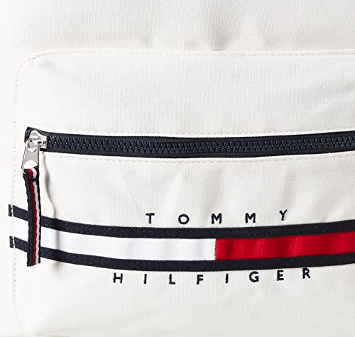 Tommy Hilfiger Men's Gino Colorblock Backpack, Ivory Petal, One Size