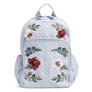 vera bradley women's denim campus backpack, sea air floral, one size