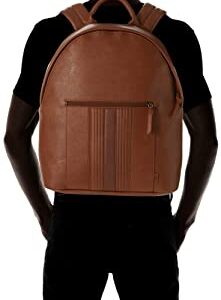 Ted Baker London ESENTLE Striped PU Backpack, tan