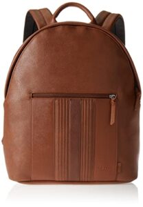 ted baker london esentle striped pu backpack, tan