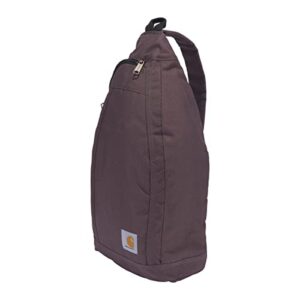 Carhartt Bag, Sling Crossbody Backpack with Side Release Buckle & Tablet Sleeve, Wine, One Size