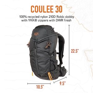 Mystery Ranch Coulee 30 Backpack - Lightweight Hiking Daypack, 30L, L/XL, Black