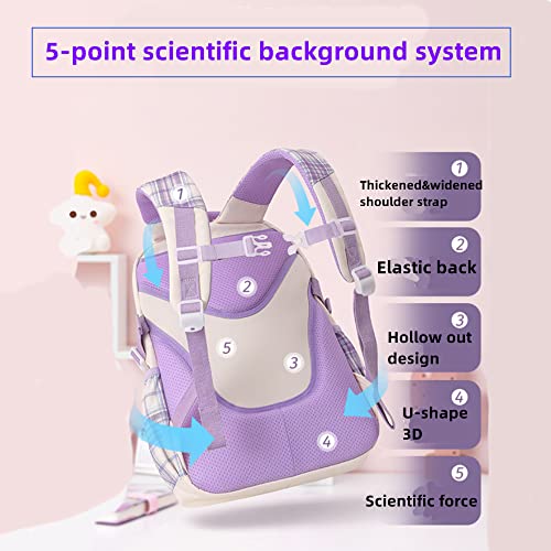 Girls Backpacks 15.6 Inch Laptop School Bag College Backpack Travel Daypack Large Bookbags for Teens Girls College Women Students (White)