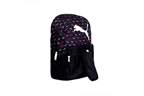 PUMA Evercat Rhythm Backpack & Pencil Case - Black Multi Color - One Size