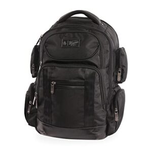 ORIGINAL PENGUIN Backpack, Black, 19"