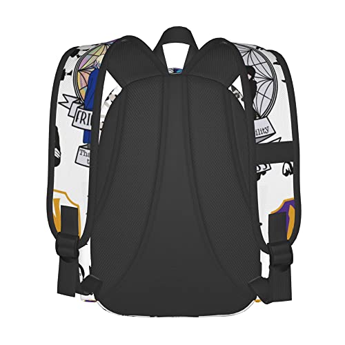 Wednesdoy Dance Backpack Bookbag bag 3d Casual Light Weight Wednesdoy Backpacks For Girls