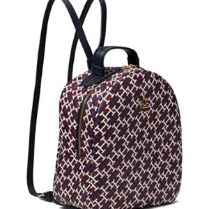 Tommy Hilfiger Darcy Mini Dome Backpack Eu Mono PVC Red/White/Blue Multi One Size