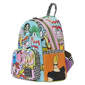 Loungefly Cartoon Network Retro Collage Mini Backpack