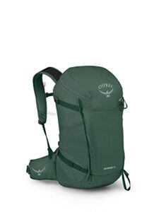 osprey skarab 30l men's hiking backpack with hydraulics reservoir, tundra green, one size