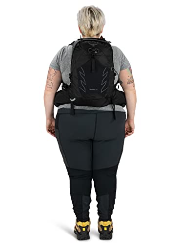 Osprey Tempest 20L Women's Hiking Backpack with Hipbelt, Stealth Black, WXS/S, Extended Fit