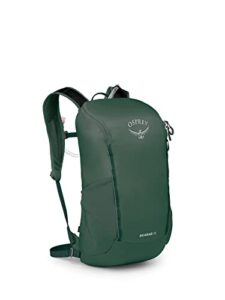 osprey skarab 18l men's hiking backpack with hydraulics reservoir, tundra green, one size