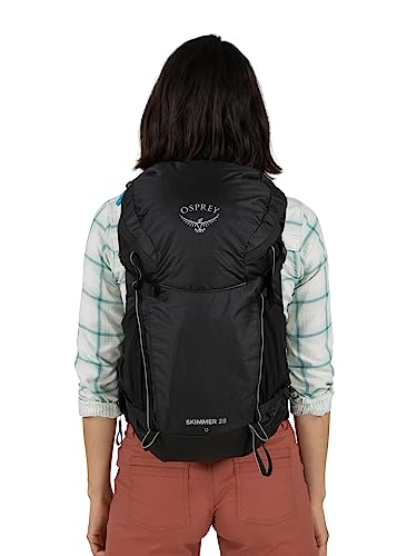 Osprey Skimmer 28L Women's Hiking Backpack with Hydraulics Reservoir, Black, One Size