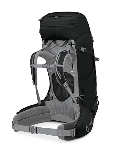 Osprey Ariel 65L Women's Backpacking Backpack, Black, WM/L, Extended Fit