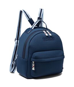 tommy hilfiger jen dome backpack neoprene tommy navy one size