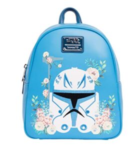 loungefly gt exclusive star wars captain rex floral mini backpack