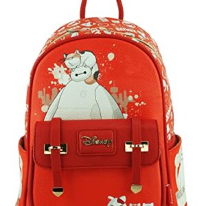 Wondapop Disney Big Hero 6 Baymax 11" Vegan Leather Fashion Mini Backpack