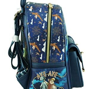 Wondapop Disney Peter Pan 11" Vegan Leather Fashion Mini Backpack