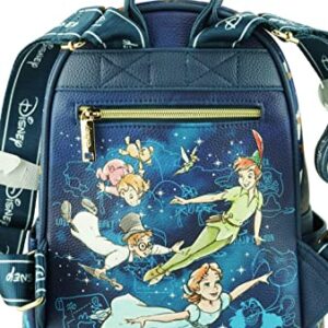 Wondapop Disney Peter Pan 11" Vegan Leather Fashion Mini Backpack