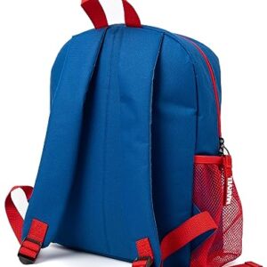 Marvel Boys Backpack | Captain America 4-Piece School Bag Set | Avengers Merchandise | Multiple Compartments