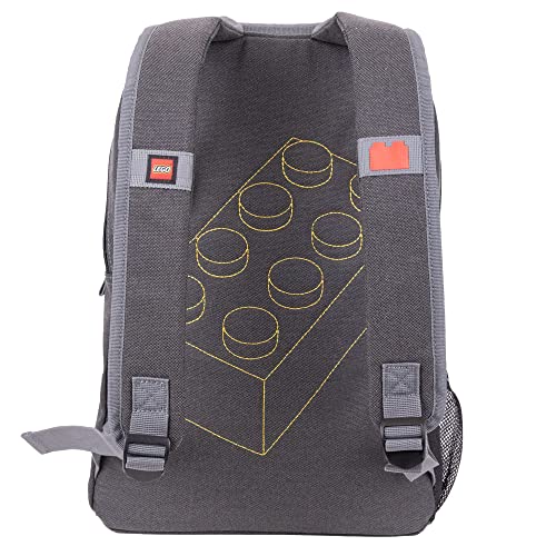 LEGO Mystery Patch Backpack & Pouch Series 3 With 6 Assorted Patches, Grey