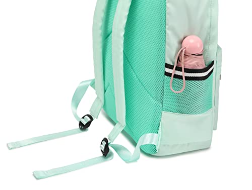 Teecho Backpack for Women Cute College Backpack for Girl Fashion Casual Daypack Mint Green