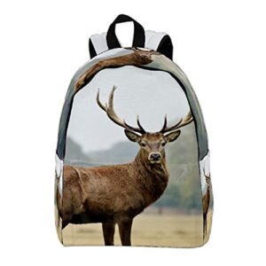 vbfofbv backpack for women daypack laptop backpack travel casual bag, animal elk