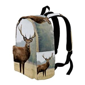 VBFOFBV Backpack for Women Daypack Laptop Backpack Travel Casual Bag, Animal Elk