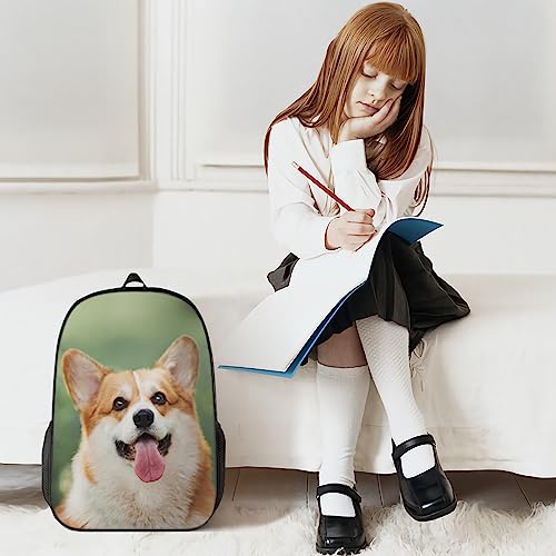 Gaxuciat Custom Backpack, Personalized Lightweight School Bookbag Add Your Photo Text for Boys and Girls, Travel, Work