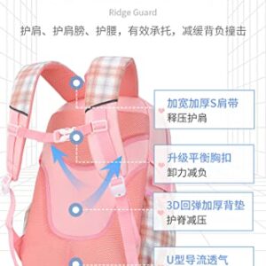 MQUN Cute Backpack Travel Backpack School Bag Multifunctional School Durable School Bag with Doll Pendant