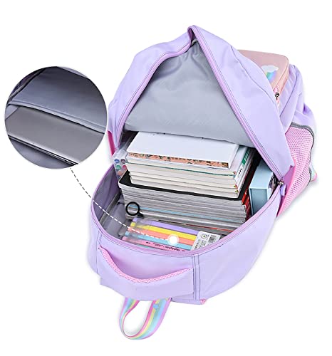 Unicorn Kids Backpack Girls Backpacks Elementary Bookbags School Bags Daypacks Send Pendant