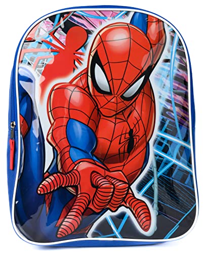 Marvel 15" Backpack Spider-Man Graphic Boys Kids School Bag