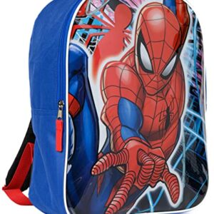 Marvel 15" Backpack Spider-Man Graphic Boys Kids School Bag