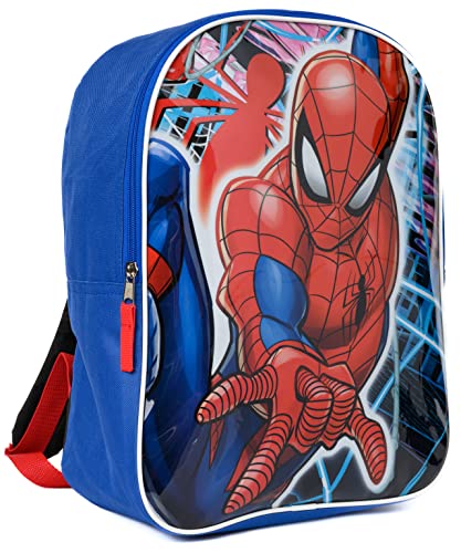 Marvel 15" Backpack Spider-Man Graphic Boys Kids School Bag