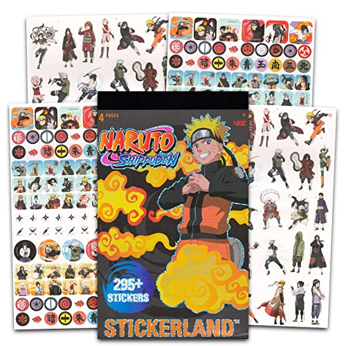 Action Comics Naruto Backpack for Boys - Bundle with Naruto Backpack, Water Bottle, Stickers, and More | Naruto Backpacks for Boys 8-12