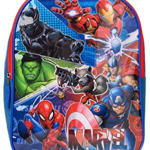 Marvel 15" Backpack Avengers Spider-Man Iron Man Black Panther Thor Hulk