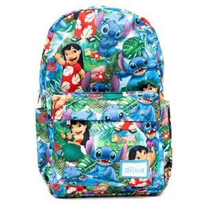 wondapop disney lilo and stitch 17" full size nylon backpack