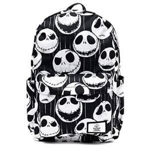 wondapop disney nightmare before christmas jack skellington 17" full size nylon backpack