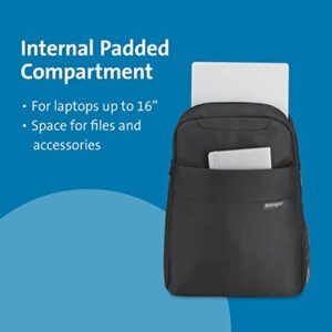 Kensington Simply Portable Lite Backpack, 16-inch Laptop Backpack, Black (K68403WW)